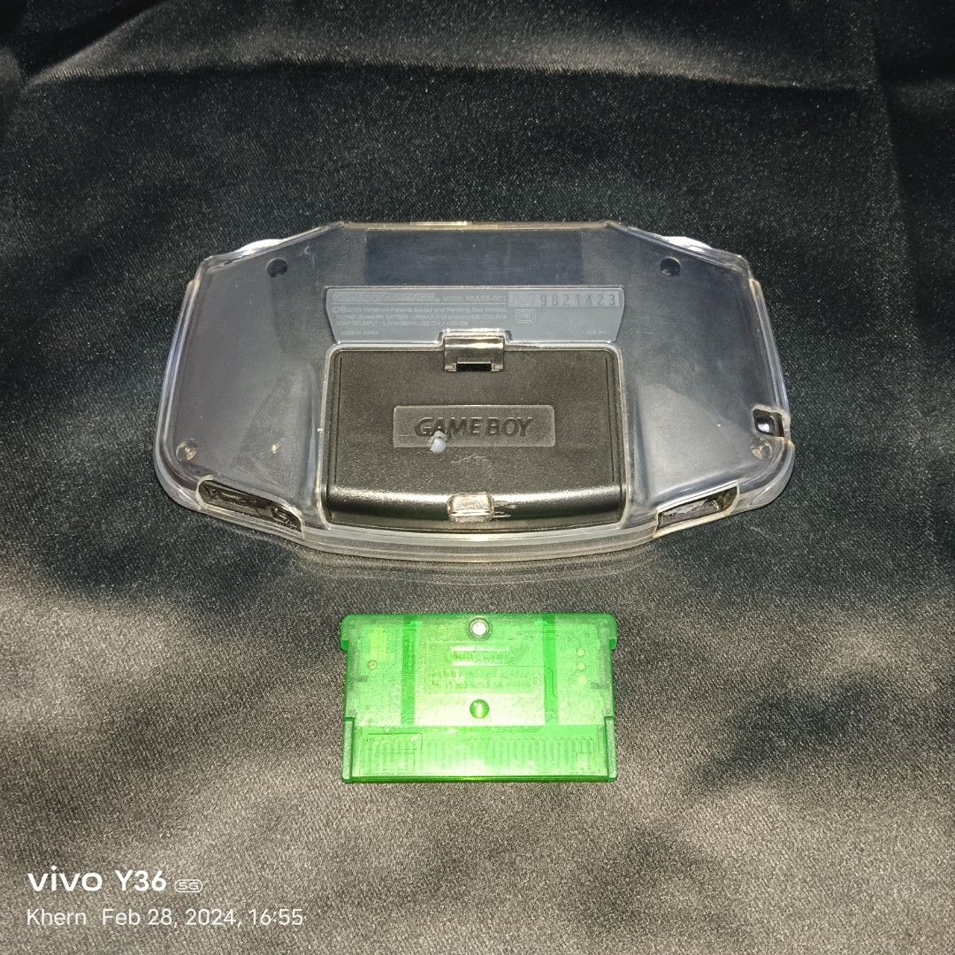 Gameboy Advance FULLY MODDED (Black), Video Gaming, Video Game Consoles ...
