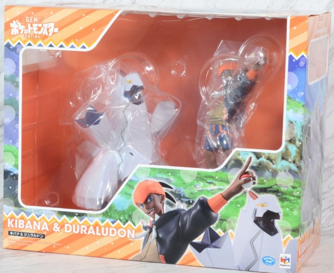 G.E.M. SERIES POKEMON Raihan (Kibana) & Duraludon FIGURE SET, Hobbies ...