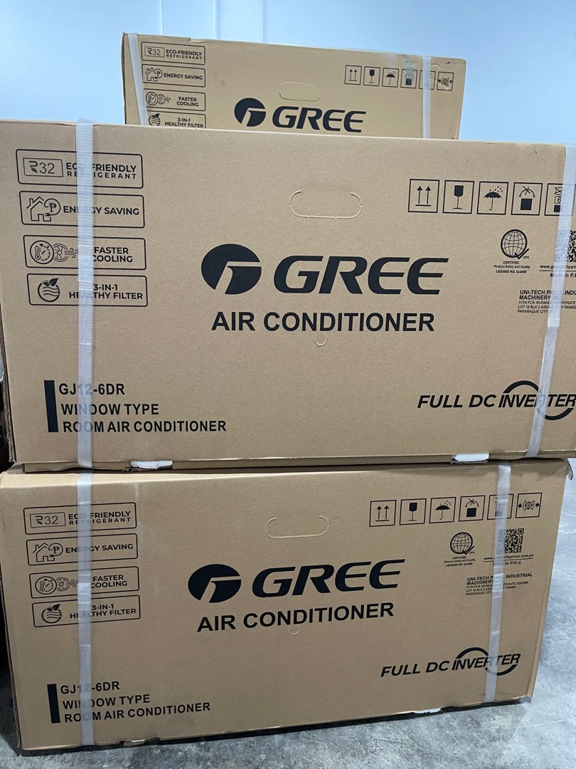 GREE WINDOW TYPE FULL DC INVERTER CHEAPEST NA SA MARKET YAN, TV & Home ...