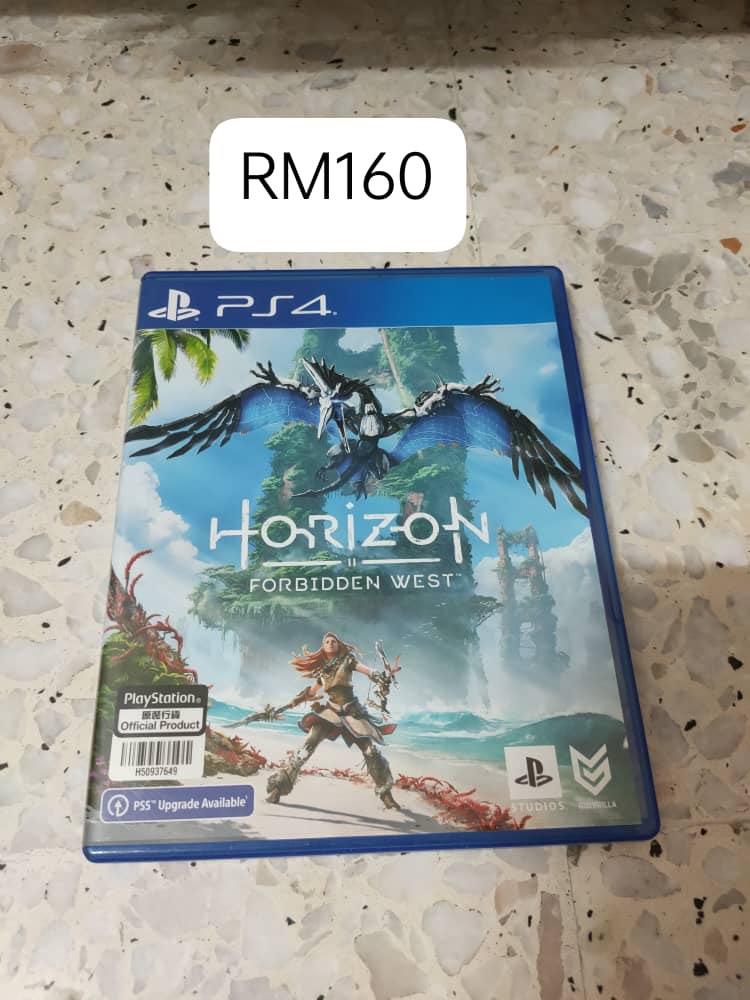 Horizon bundle (Zero dawn & Forbidden West), Video Gaming, Video Games ...