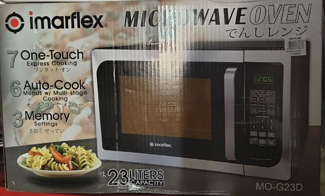 Imarflex microwave oven, TV & Home Appliances, Kitchen Appliances ...
