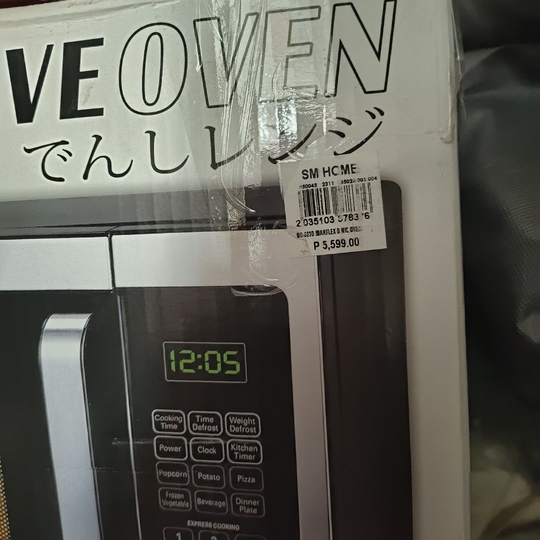 Imarflex microwave oven, TV & Home Appliances, Kitchen Appliances ...