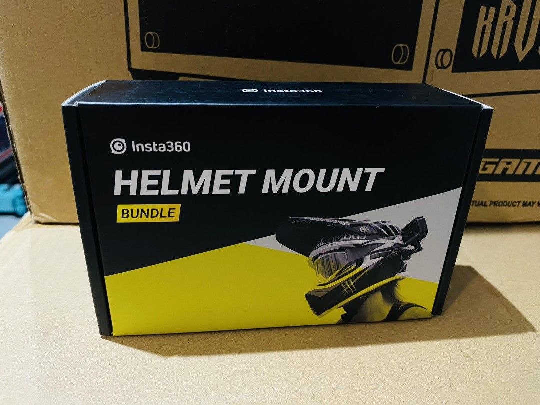 INSTA360 HELMET MOUNT BUNDLE, Hobbies & Toys, Travel, Travel Essentials ...
