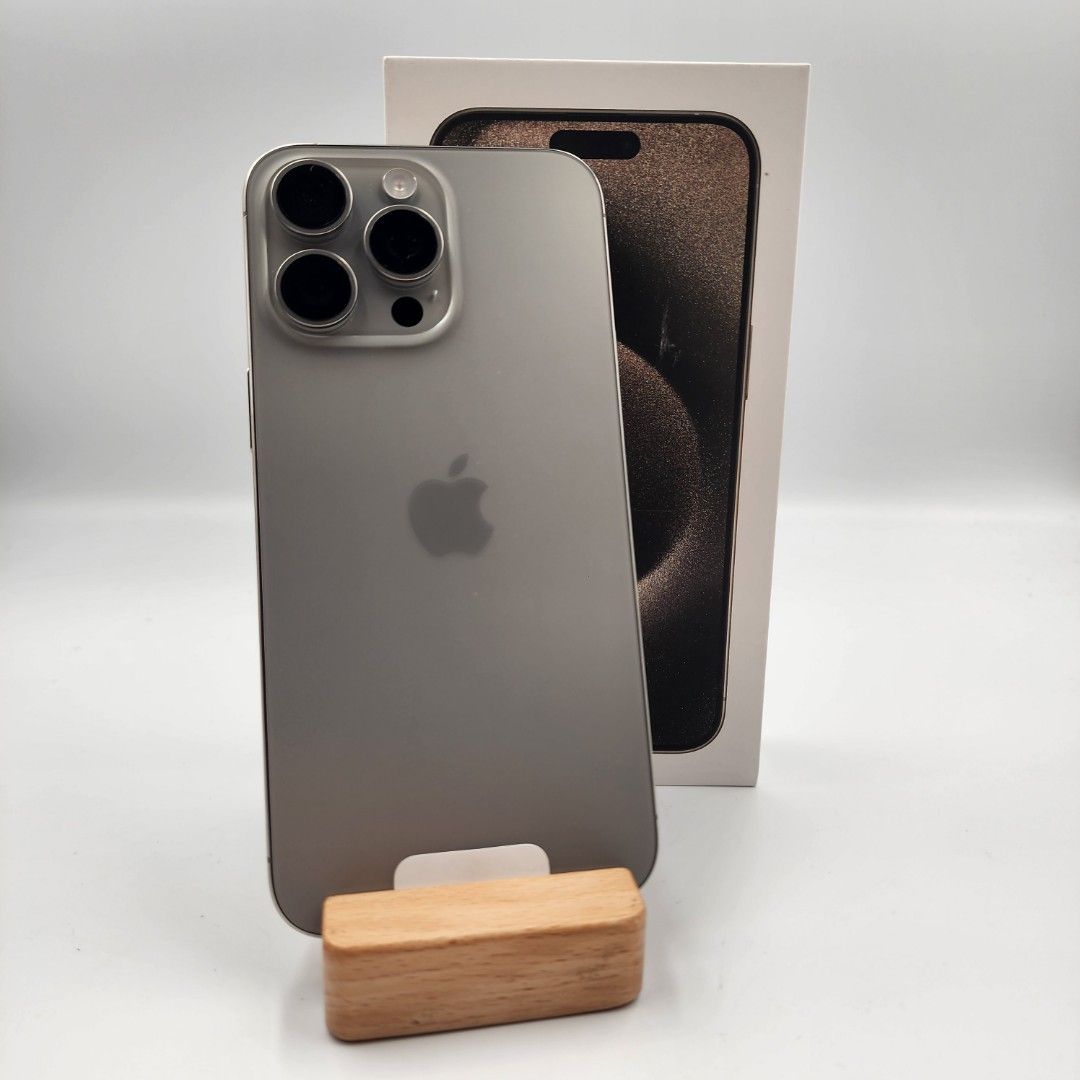 iPhone 15 Pro Max Natural Titanium 512GB, Mobile Phones & Gadgets ...