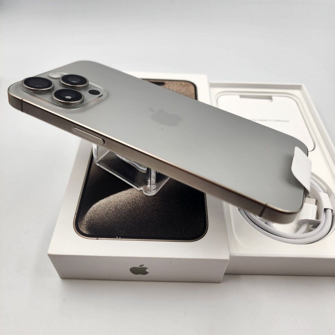 iPhone 15 Pro Max Natural Titanium 512GB, Mobile Phones & Gadgets ...