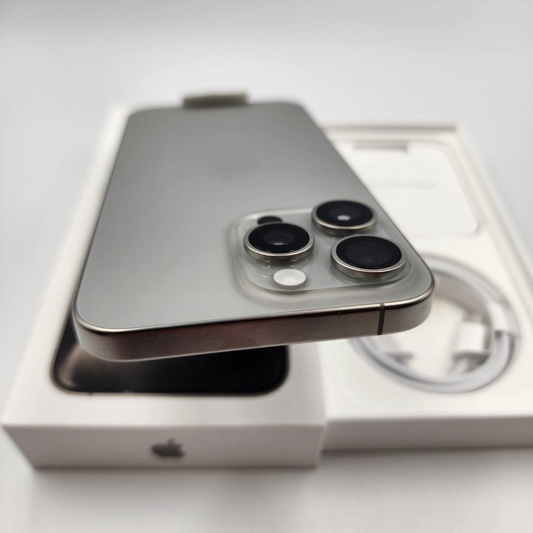 iPhone 15 Pro Max Natural Titanium 512GB, Mobile Phones & Gadgets ...