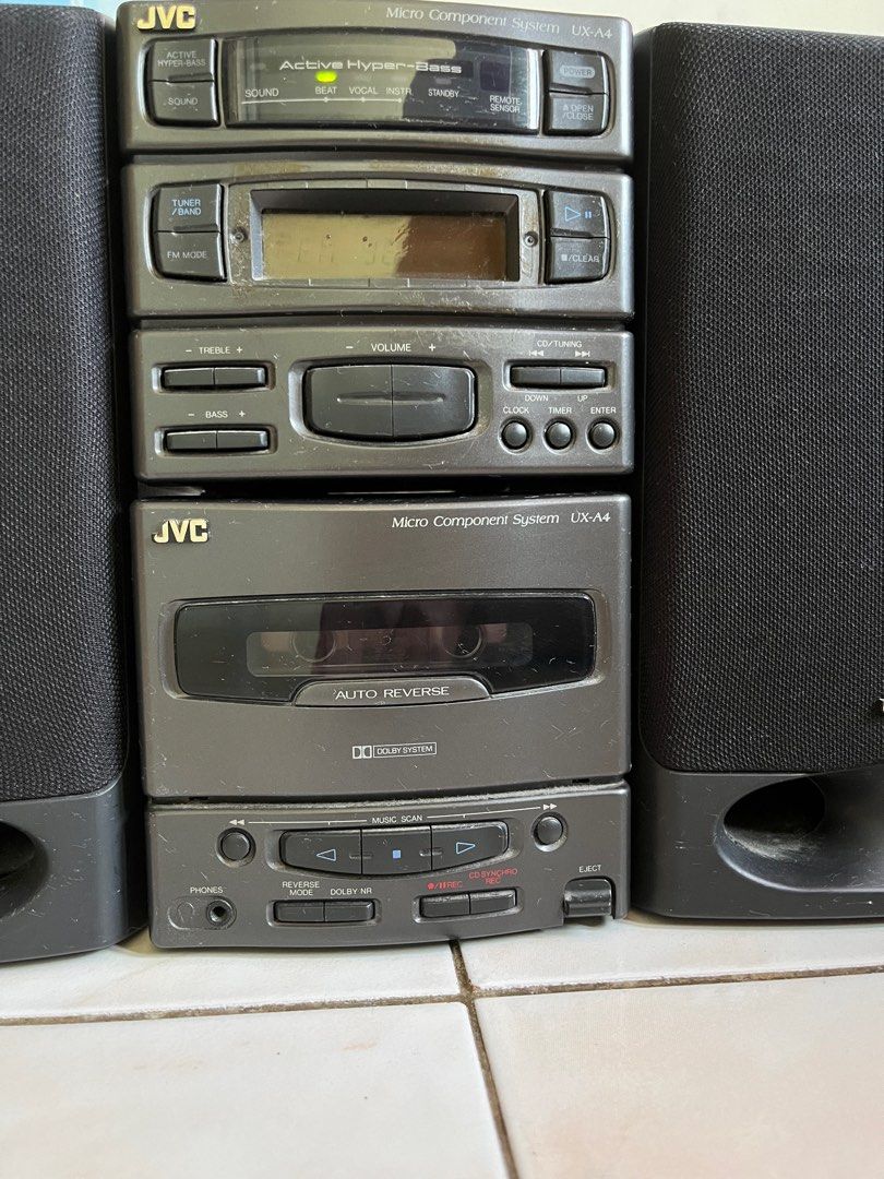 jvc mini hifi, Audio, Soundbars, Speakers & Amplifiers on Carousell