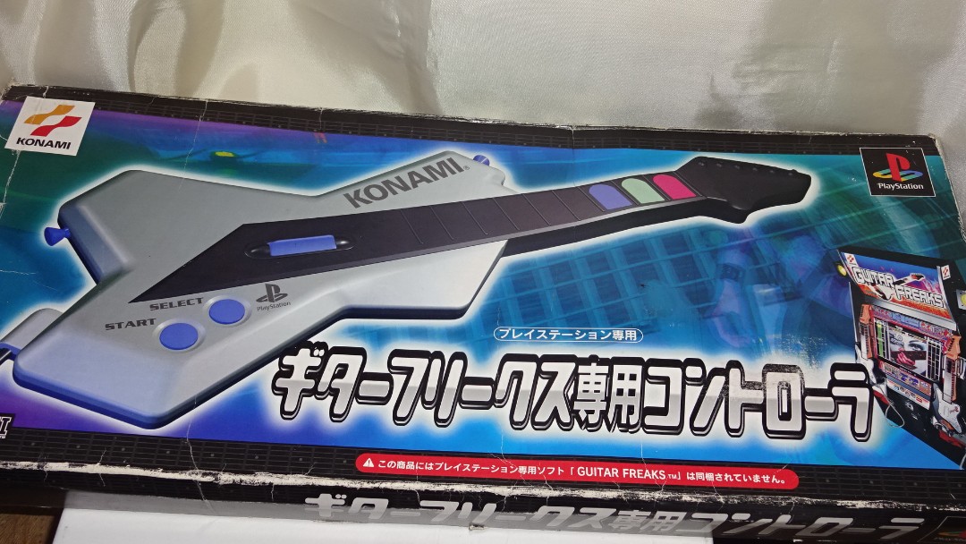 Konami Guitar Controller RU-018, Video Gaming, Gaming Accessories ...