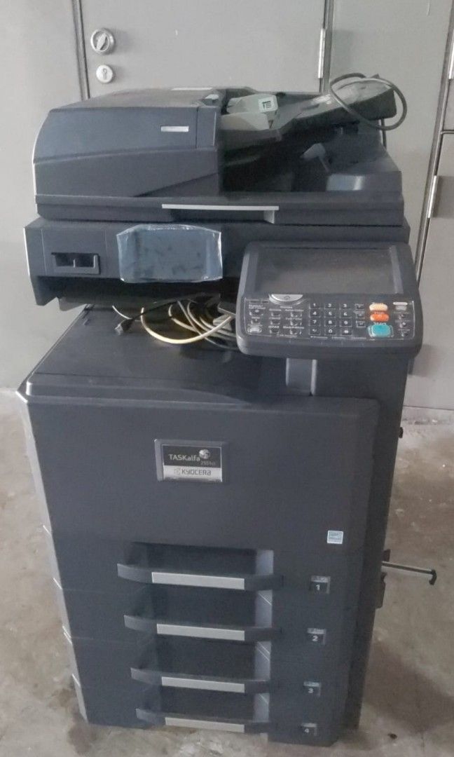 Kyocera color Copier : TASKalfa 2551ci - all in one, Computers & Tech ...