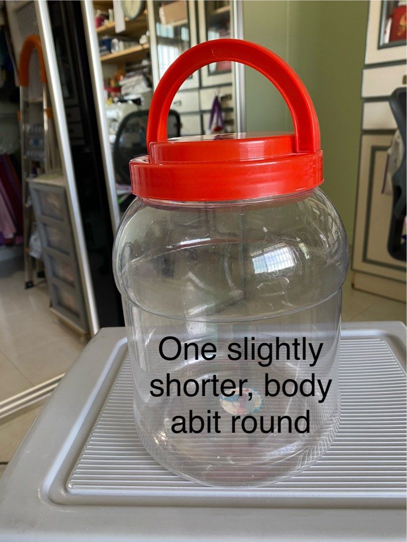 Large plastic containers, Furniture & Home Living, Kitchenware ...