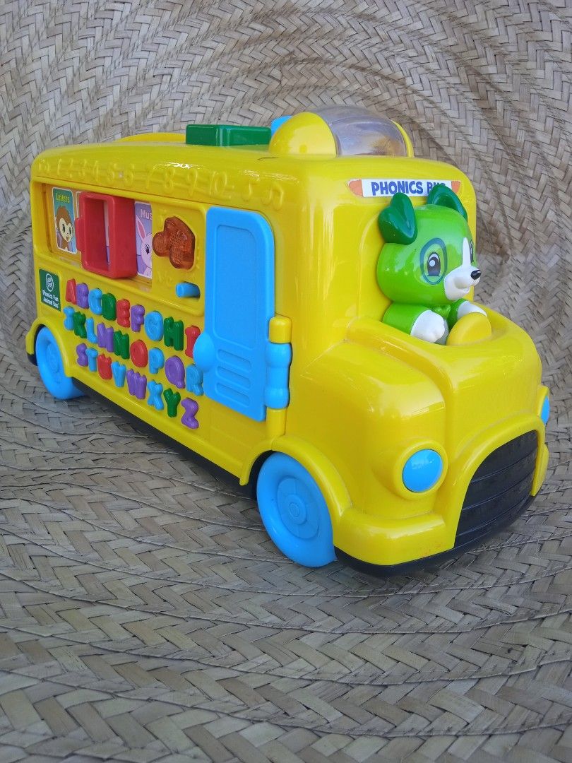 Leapfrog Animal Fun Phonics Bus, Babies & Kids, Infant Playtime on ...