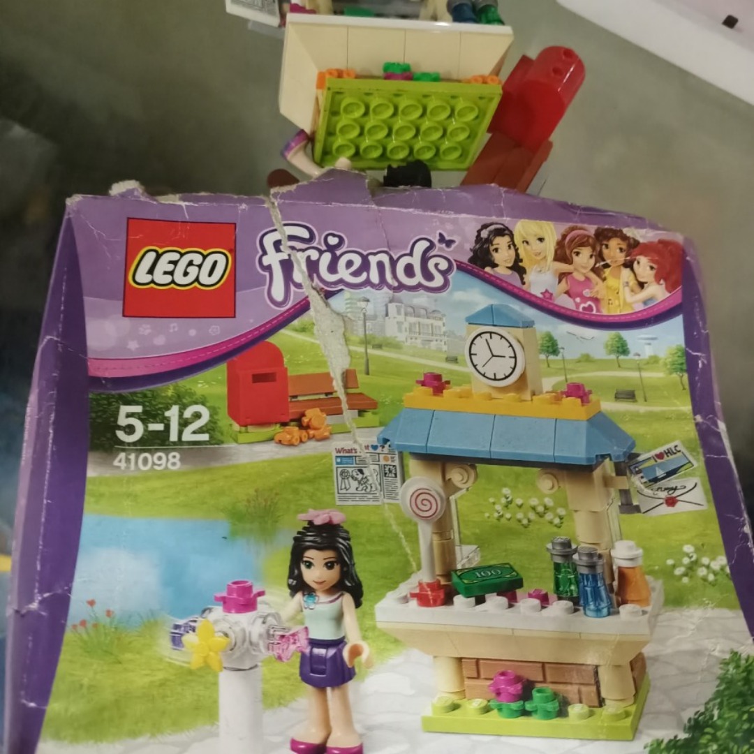 lego friends 41098 emma tourist kiosk original asli, Toys ...