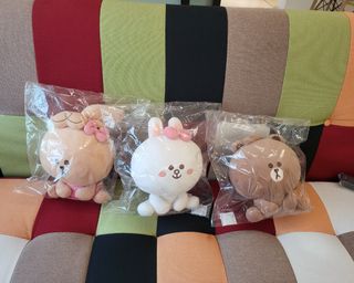 BNIB Line Friends Brown Heatable Toy, Hobbies & Toys, Toys & Games on Carousell