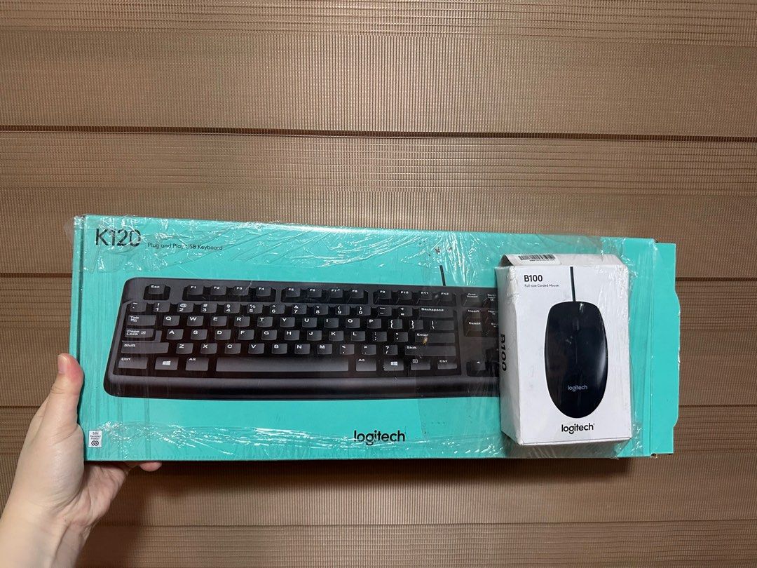 Logitech Keyboard And Mouse Set Computers And Tech Parts And Accessories Computer Keyboard On Carousell
