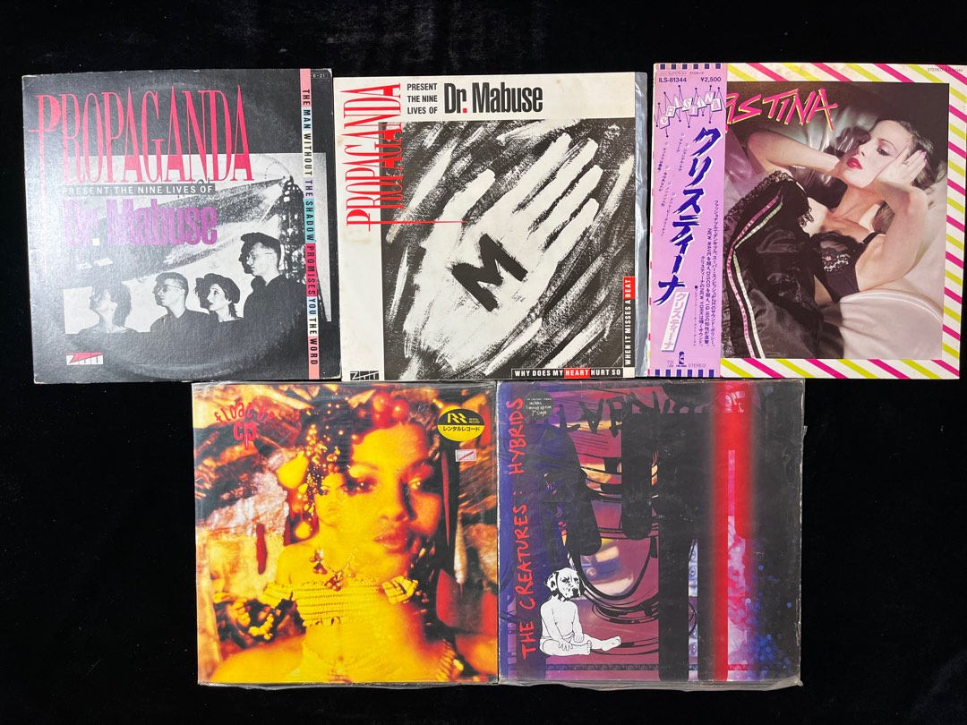 LP Vinyl Records Post Punk , Hobbies & Toys, Music & Media, Vinyls on ...