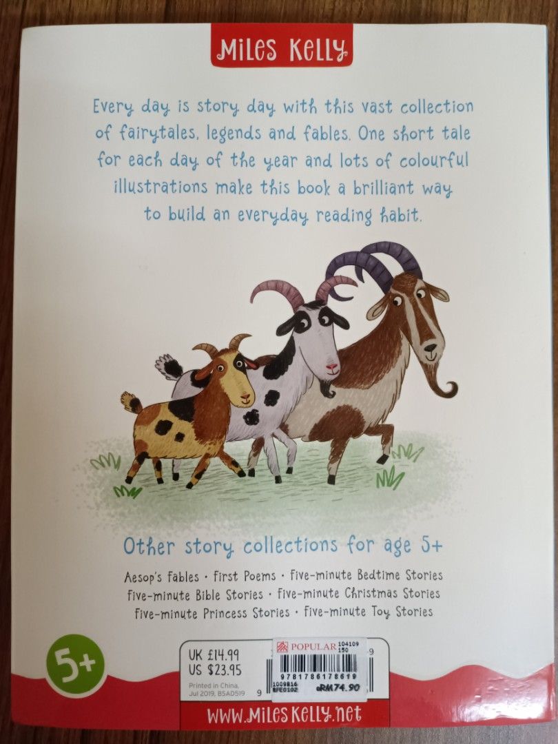 Miles Kelly storybook - A Story A Day, Hobbies & Toys, Books ...