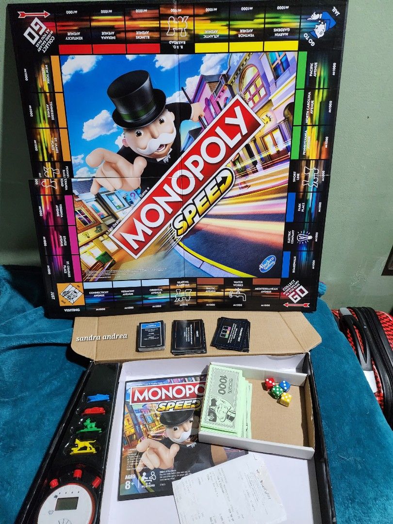 Monopoly Speed, Hobbies & Toys, Toys & Games on Carousell