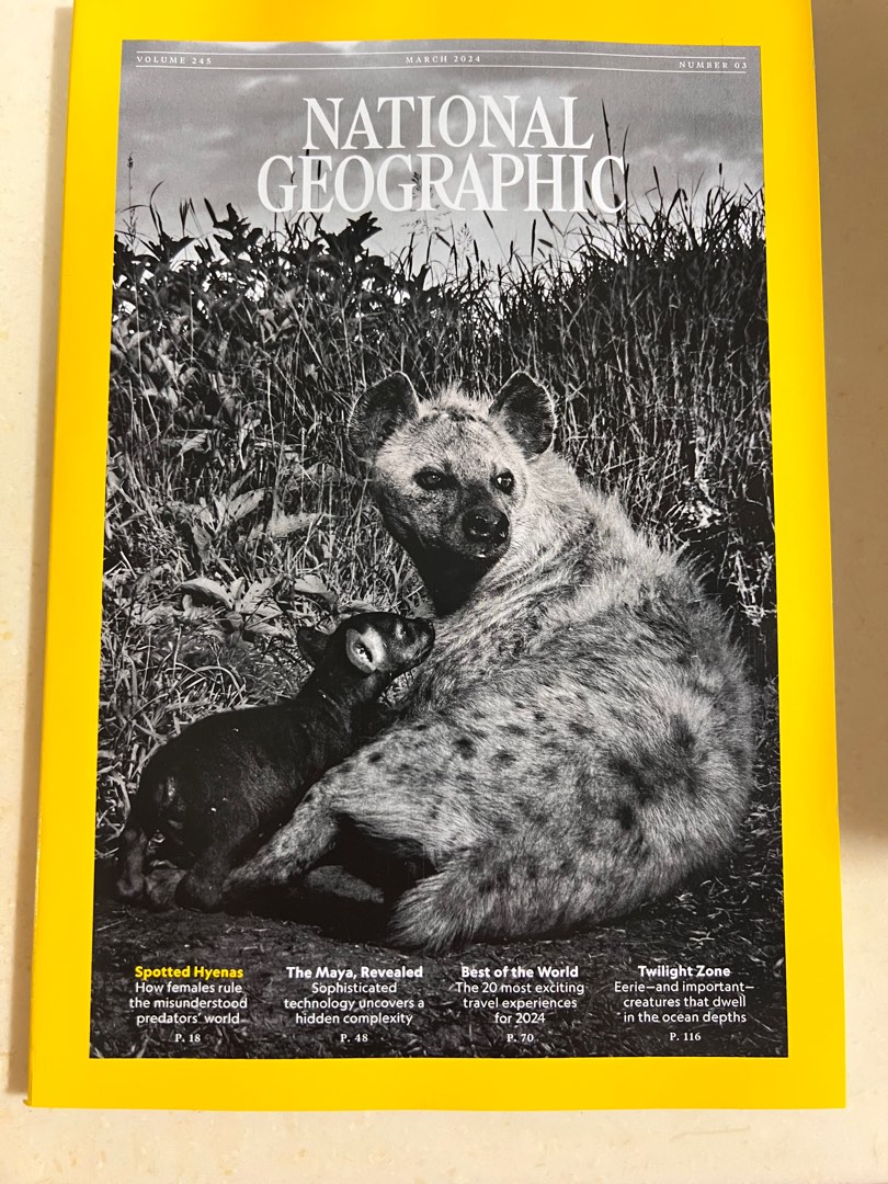 National Geographic March 2024, Hobbies & Toys, Books & Magazines ...