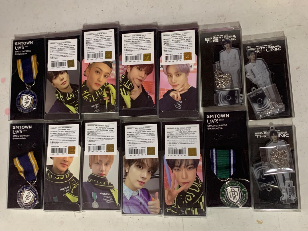 NCT 127 NCT DREAM smcu express emblem badge and neo city seoul the link ...
