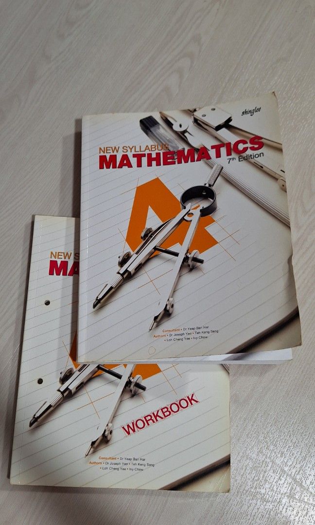 new syllabus mathematics 7th edition (textbook & workbook), Hobbies ...