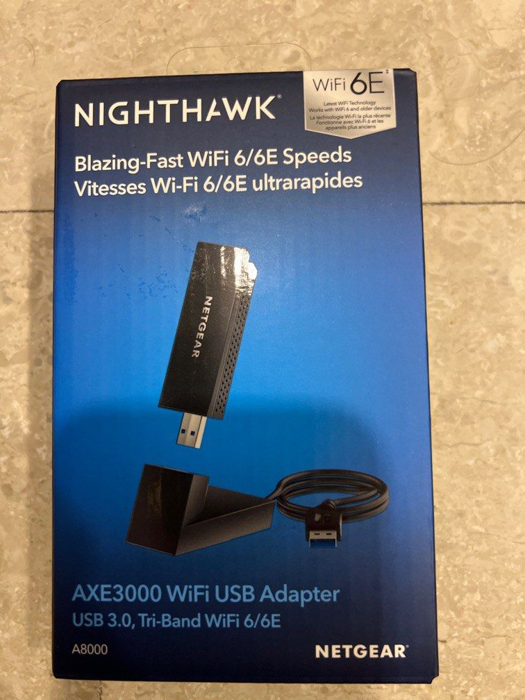 Nighthawk AXE 3000 WiFi USB Adapter, Computers & Tech, Parts ...