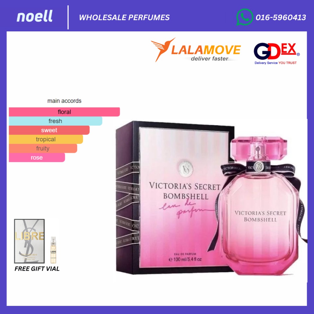 [ORIGINAL] AUTHENTIC READY STOCK VICTORIA’S SECRET BOMBSHELL EDP 100ML ...