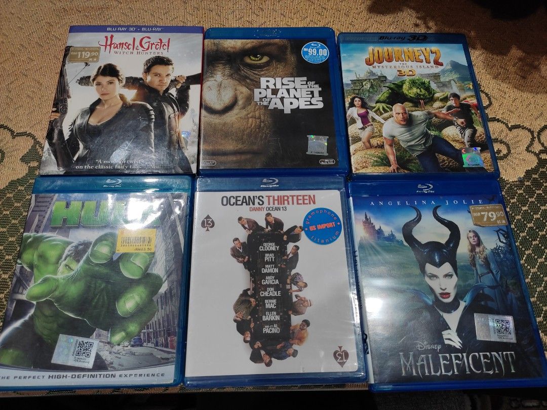 Original Blu-Ray Movies, Hobbies & Toys, Music & Media, CDs & DVDs on ...