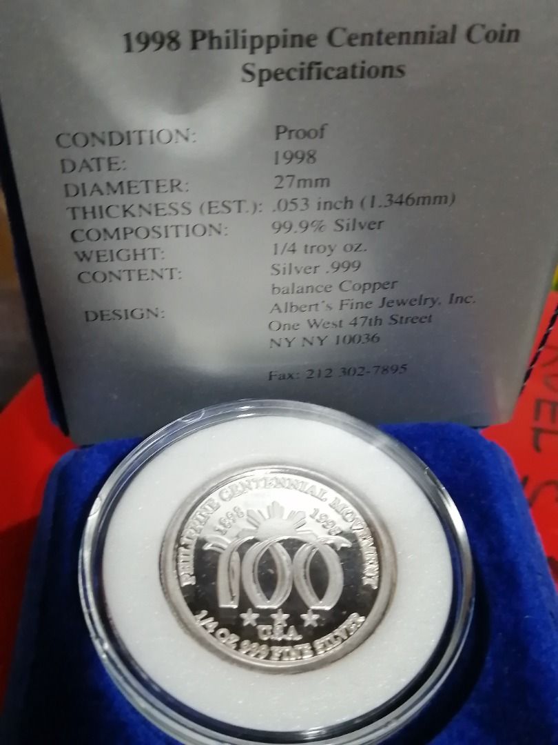 Philippine Centenial Token, Hobbies & Toys, Memorabilia & Collectibles ...