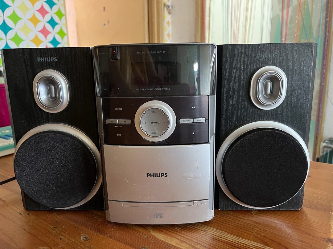 philips mini hifi, Audio, Portable Music Players on Carousell