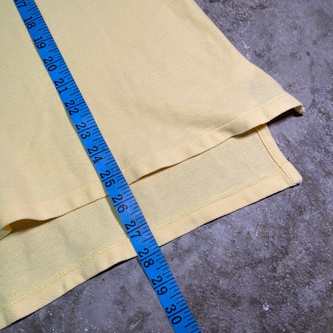 Polo Ralph Lauren Light Yellow Polo T Shirt, Men's Fashion, Tops & Sets ...