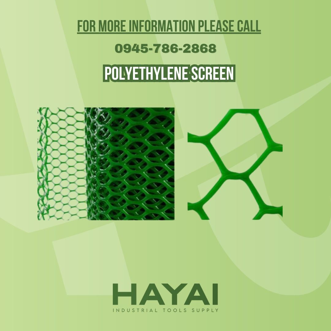 Polyethylene Screen, Commercial & Industrial, Industrial Equipment on ...