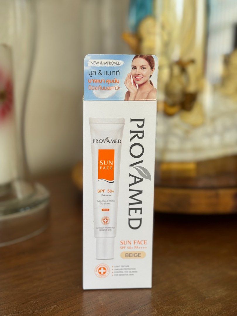 Provamed Sun Face Sunscreen SPF 50+ PA++++, Beauty & Personal Care ...