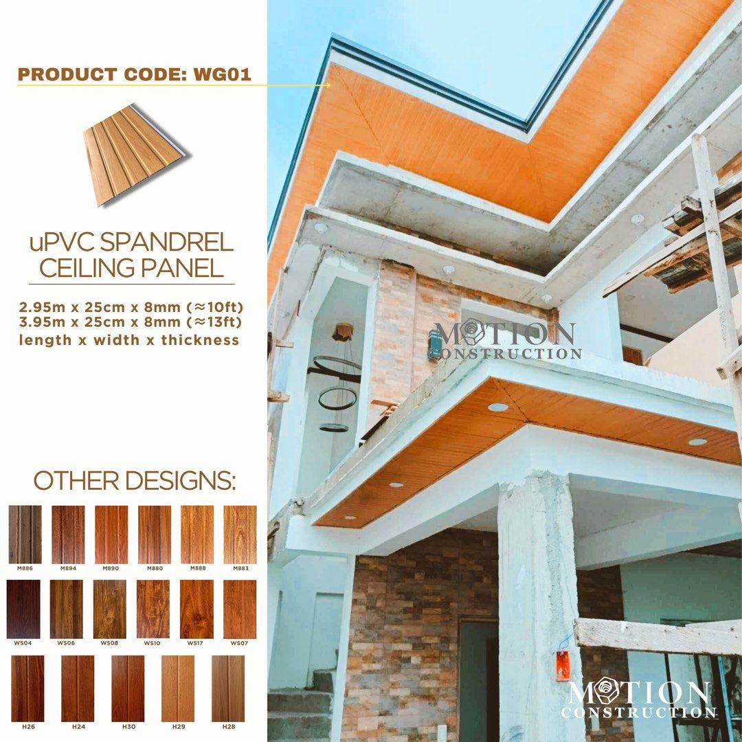 PVC SPANDREL CEILING PANEL DIRECT SUPPLIER, Furniture & Home Living, Home Improvement ...
