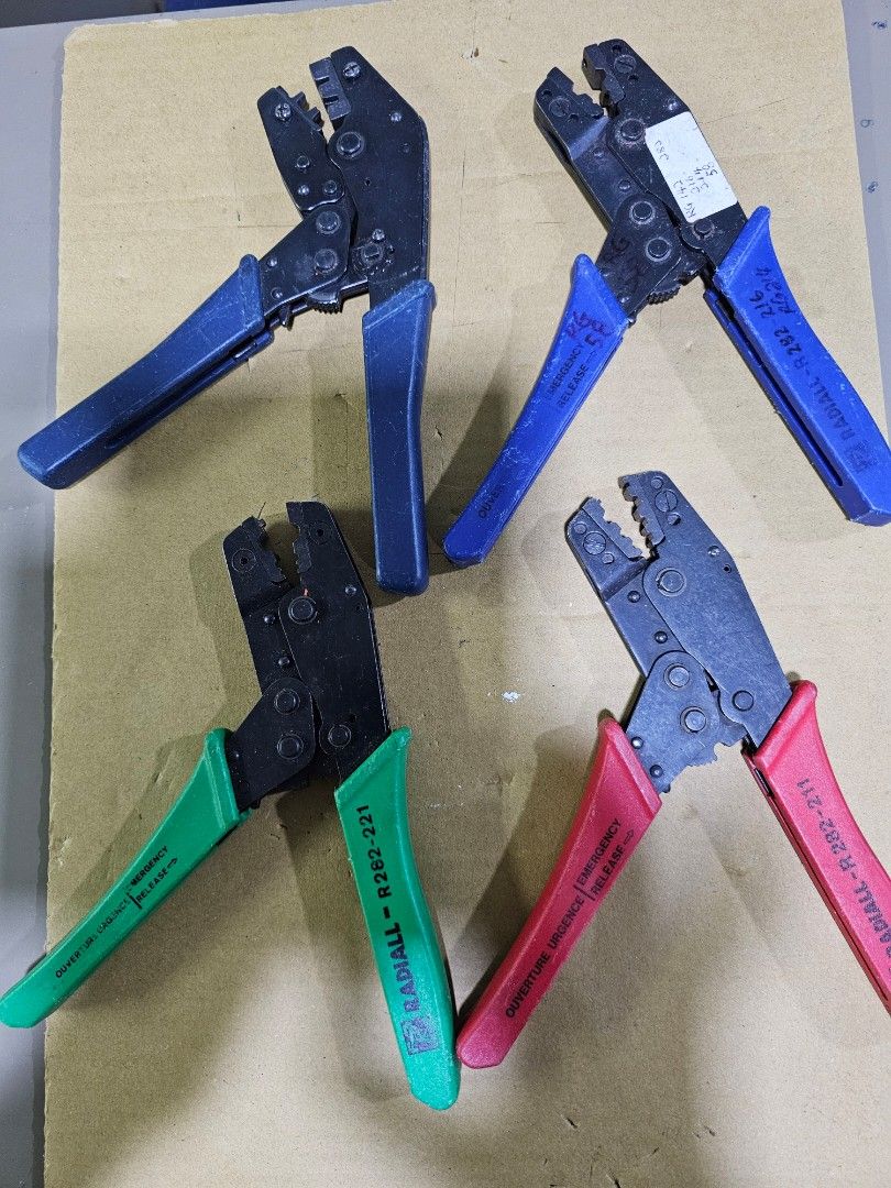 Radiall Crimping Tool (set of 4pcs), Hobbies & Toys, Stationery & Craft ...
