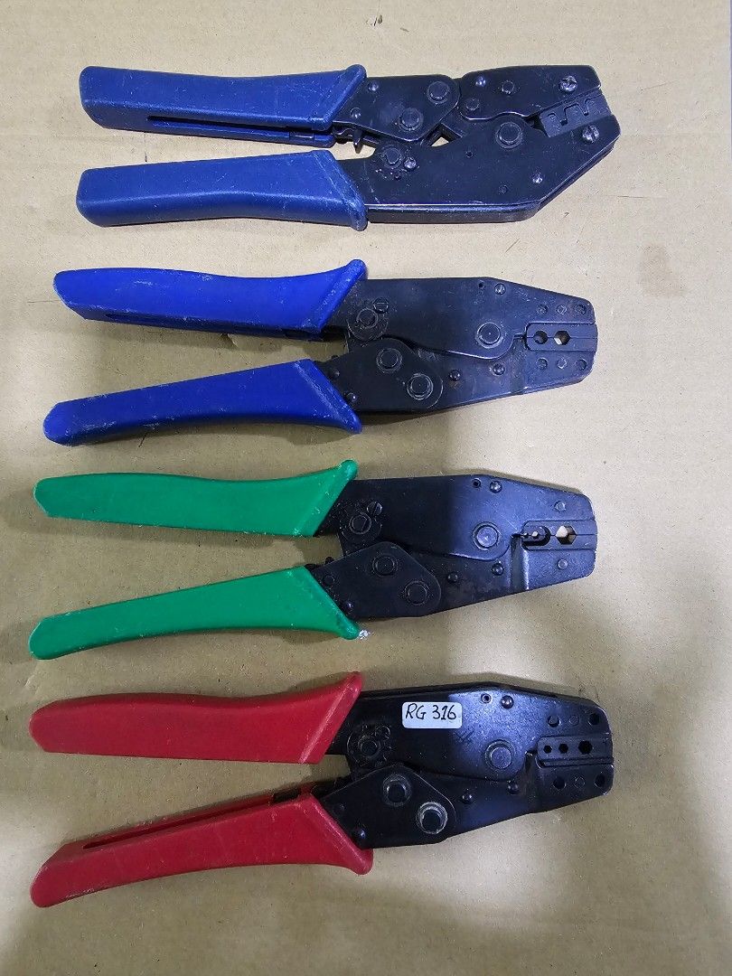 Radiall Crimping Tool (set of 4pcs), Hobbies & Toys, Stationery & Craft ...