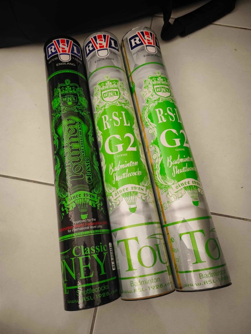 RCL G2 Badminton Shuttlecock - Tournament Grade 1 dozen, Sports ...