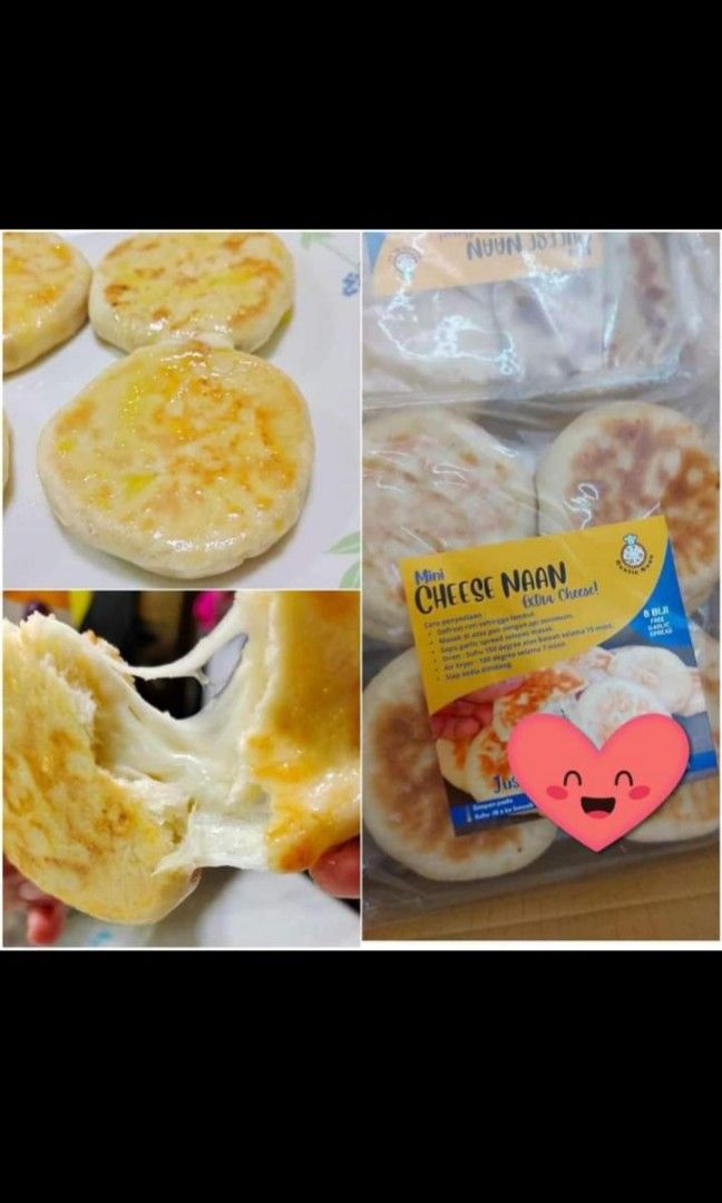 Roti auntie Nan cheese, Food & Drinks, Chilled & Frozen Food on Carousell