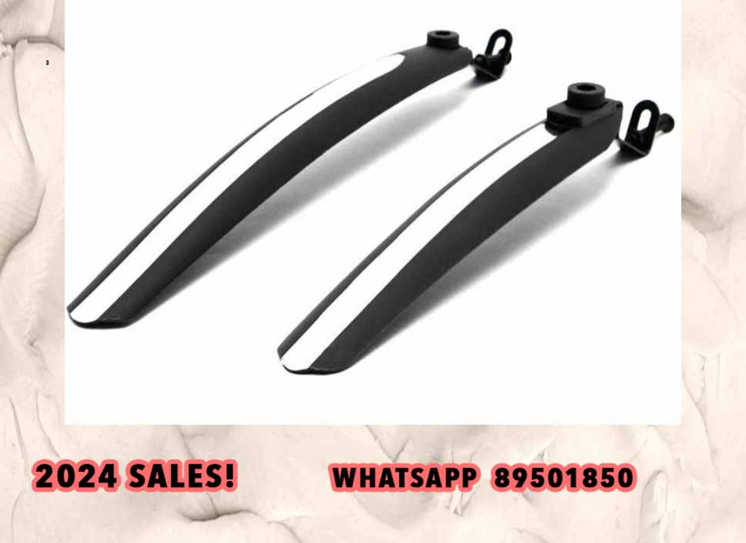 SG Cycling Bicycle Bike Front Rear Mud Guards 26 front 16 mesh food ...