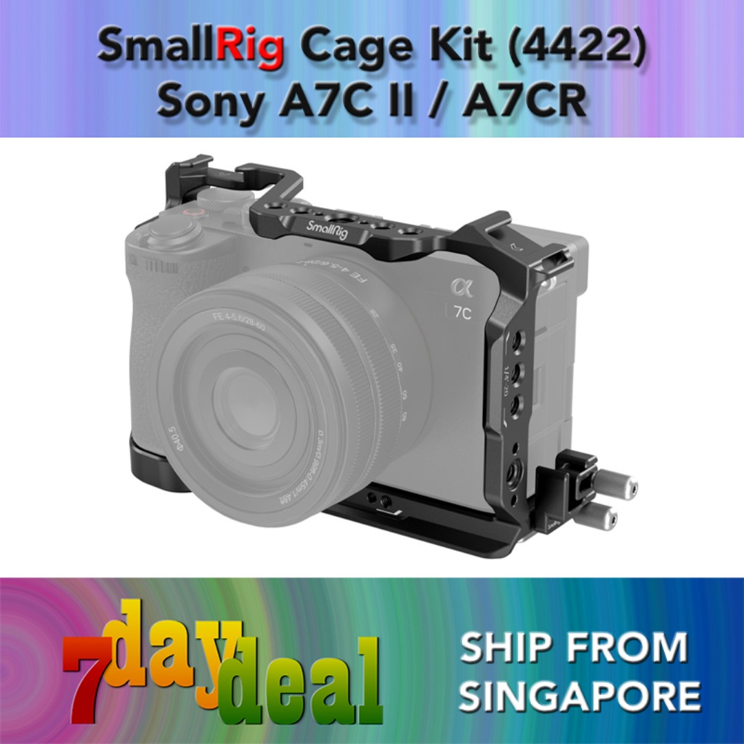 SmallRig Cage Kit for Sony A7C II / A7CR (4422), Photography ...