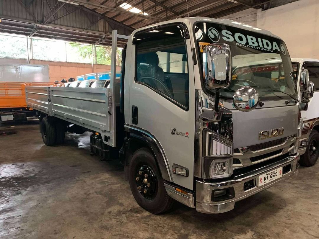 Sobida Isuzu Elf NQR 4JJ1 Surplus Dropside Truck N-series canter 300 ...
