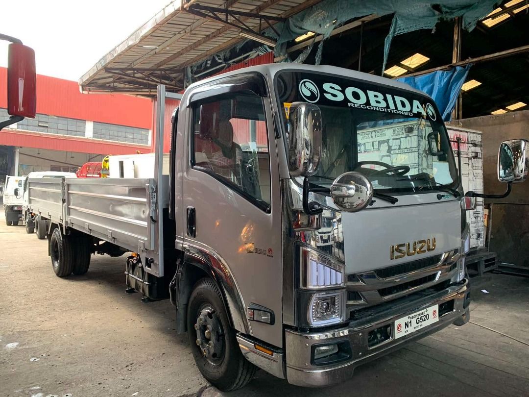 Sobida Isuzu Elf NQR 4JJ1 Surplus Dropside Truck N-series canter 300 series tornado, Special ...
