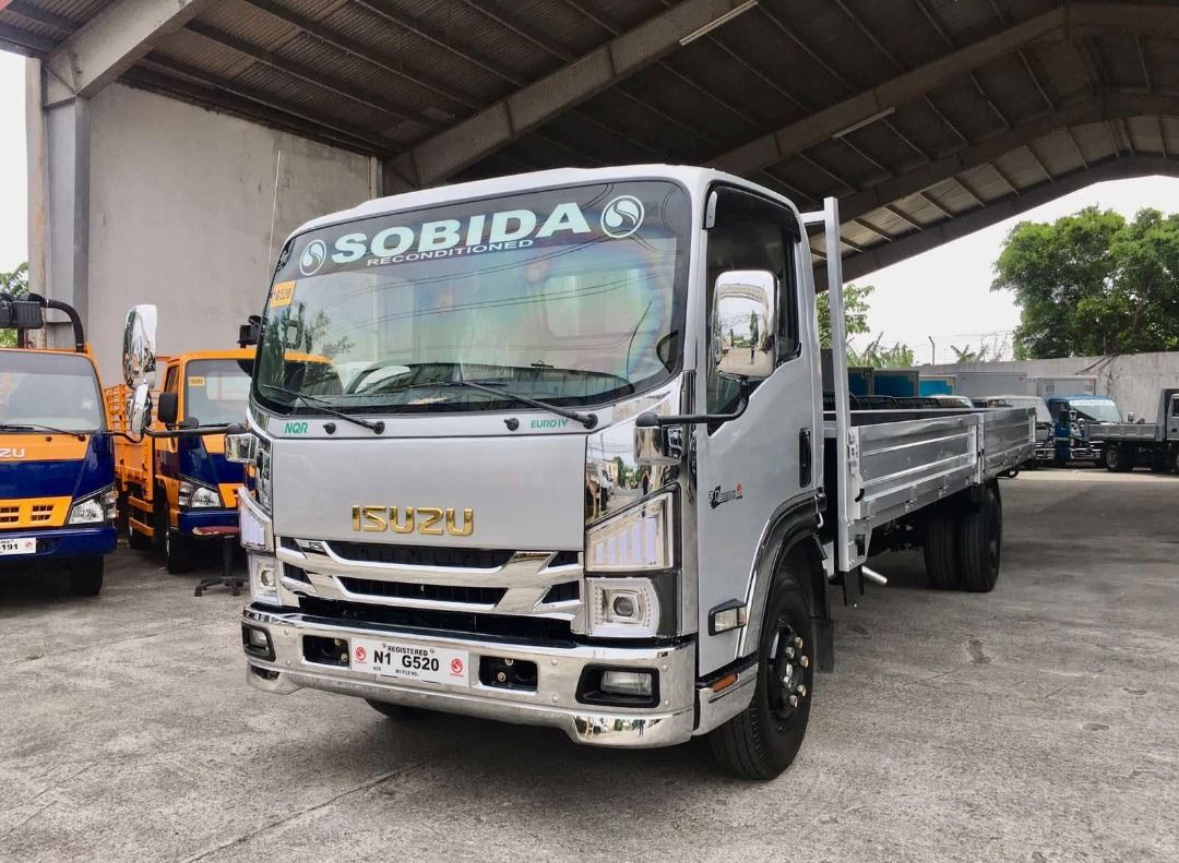 Sobida Isuzu Elf NQR 4JJ1 Surplus Dropside Truck N-series canter 300 ...