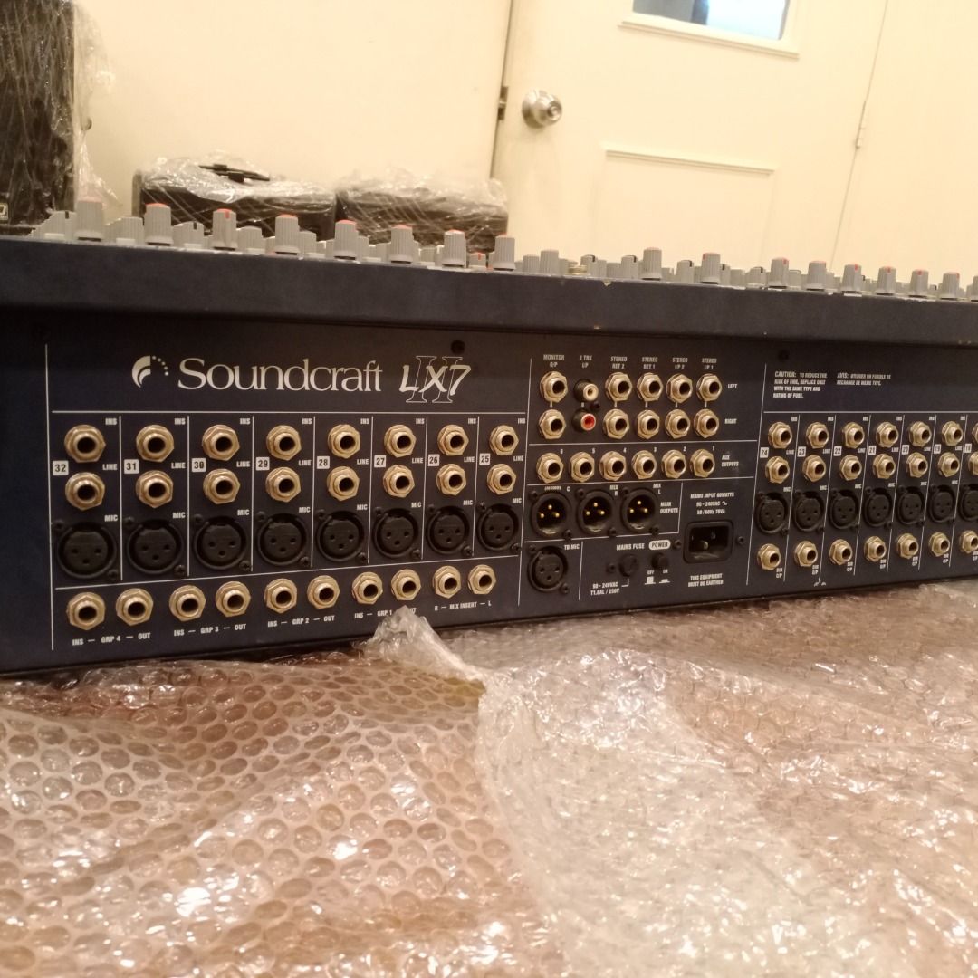 Soundcraft Mixers LX7II, Audio, Soundbars, Speakers & Amplifiers on ...