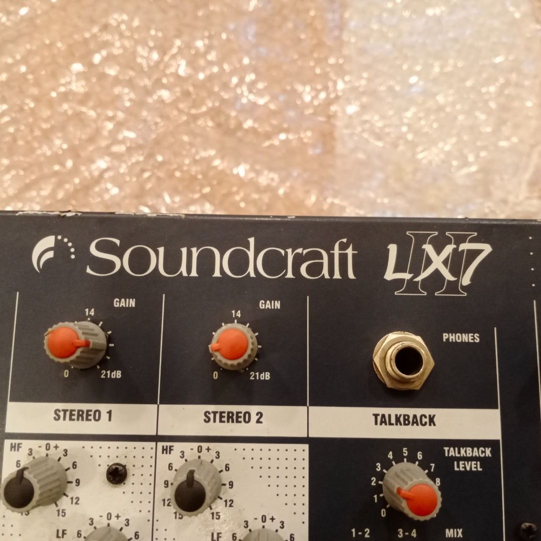 Soundcraft Mixers LX7II, Audio, Soundbars, Speakers & Amplifiers on ...