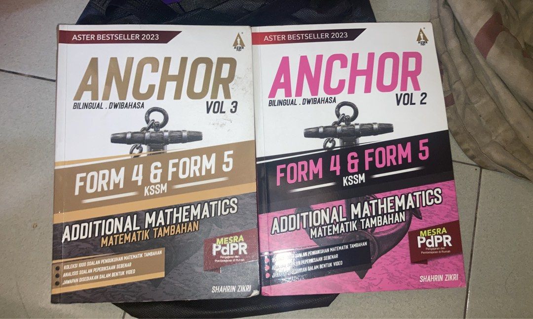 Buku Anchor Spm Addmaths Hobbies Toys Books Magazines Assessment