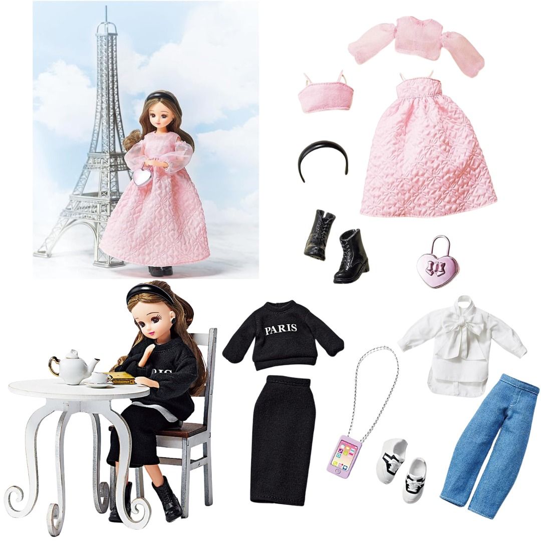 Takara Tomy Licca-chan Doll LD-16 VERY Collaboration Coordinating Dress ...