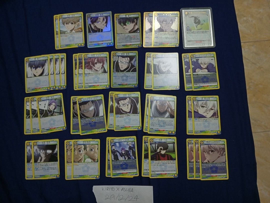 Tcg union Arena Blue Lock, Hobbies & Toys, Toys & Games on Carousell