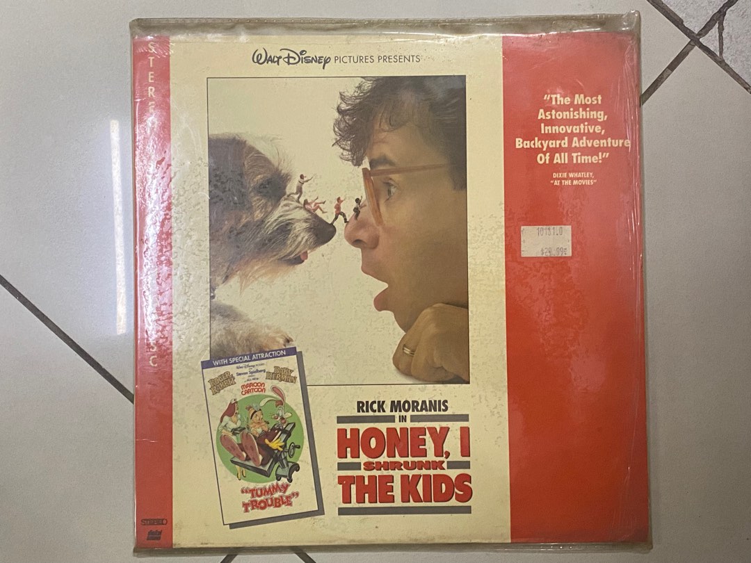 Walt Disney Honey I Shrunk The Kids Movie LaserDisc Extended Play Rick ...