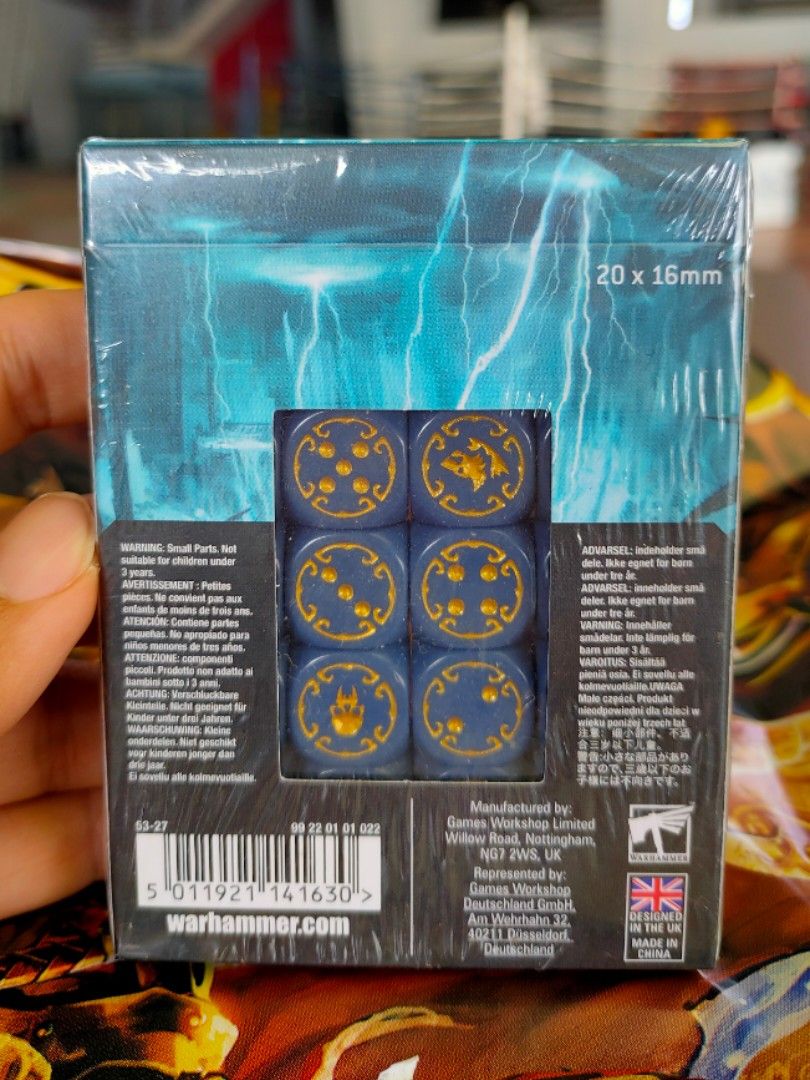 Warhammer 40K Space Marines Space Wolves Dice NEW, Hobbies & Toys, Toys ...