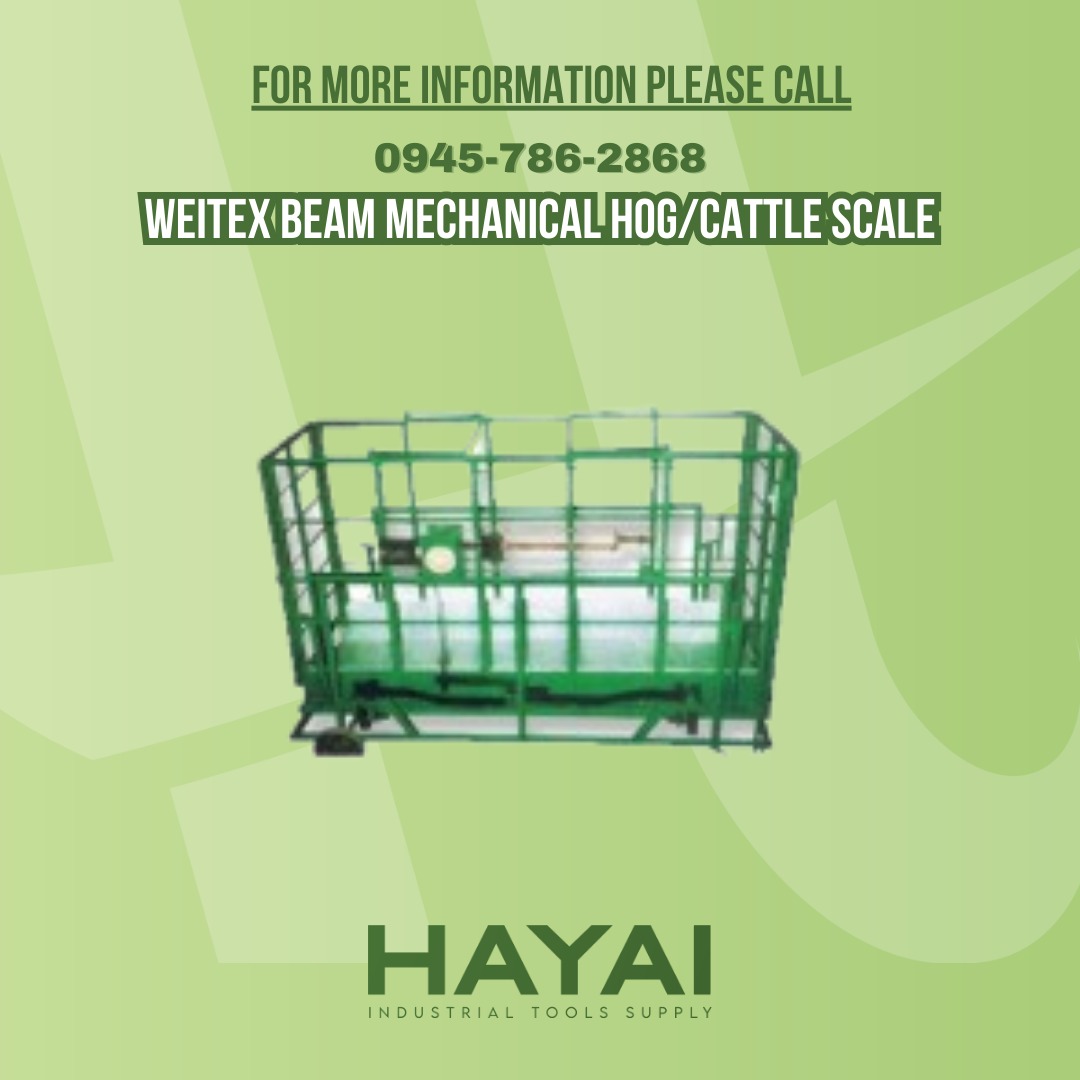 Weitex Beam Mechanical Hog/Cattle Scale, Commercial & Industrial ...